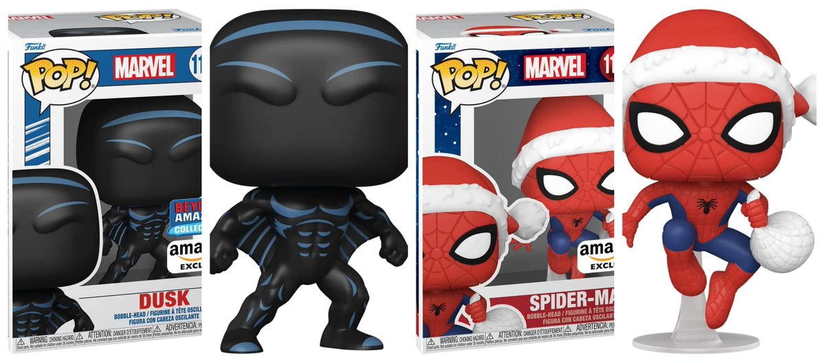 The latest #Marvel Beyond Amazing #Funko Pop exclusives are Santa ...