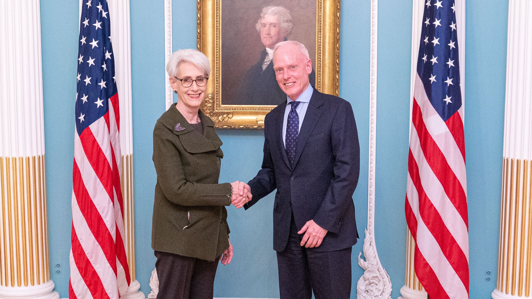 David Morrison on Twitter: "It was great to meet with @DeputySecState Wendy R. Sherman to ...