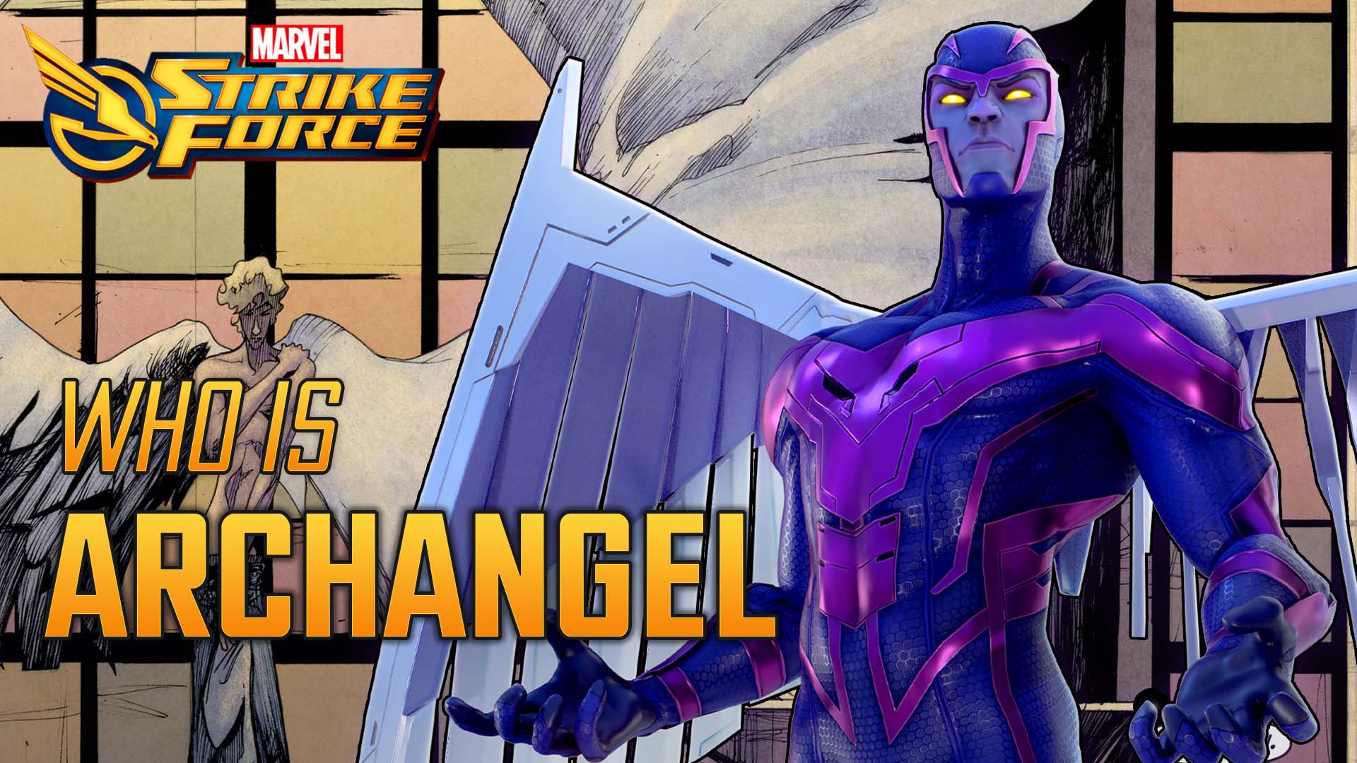 Marvel Archangel Wallpaper Hd