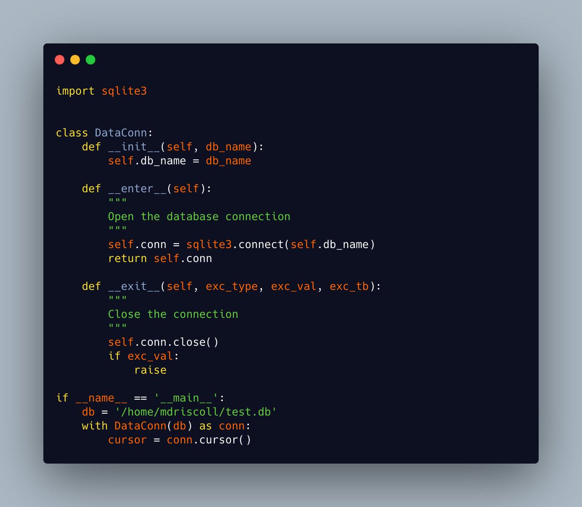 #Python has had the concept of context managers for a loooong time! Let ...