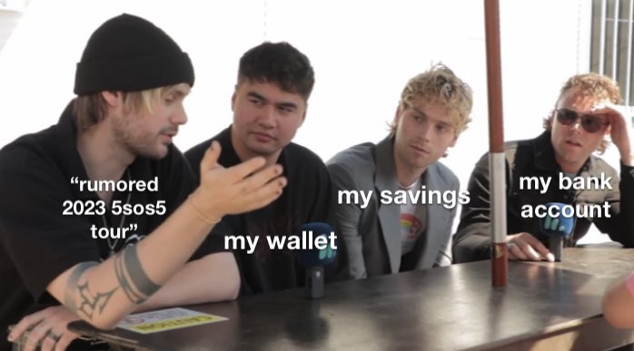 jojo!🍒 on Twitter: "RT @oscoafi: 5sos were so real for releasing empty wallets"