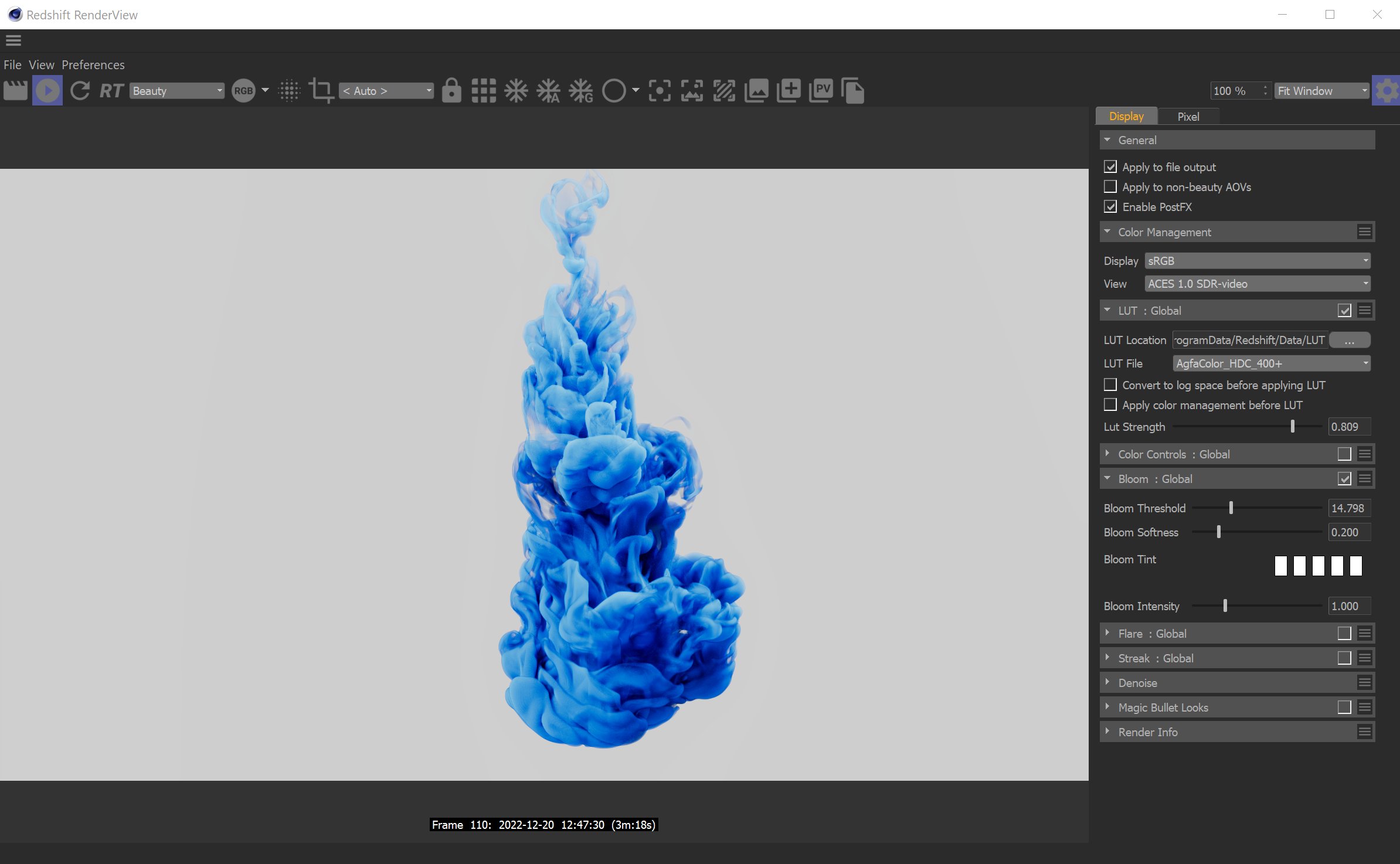 E.J. Hassenfratz on Twitter: "#C4D Pyro is so fun to play around with. Going for ink in water ...