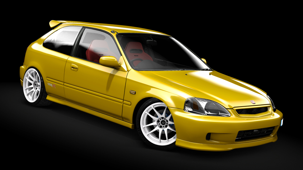 Brasil Simulator Mods on Twitter: "Honda Civic Type R X (EK9) '99 - AC #AssettoCorsaAC #HondaAC ...