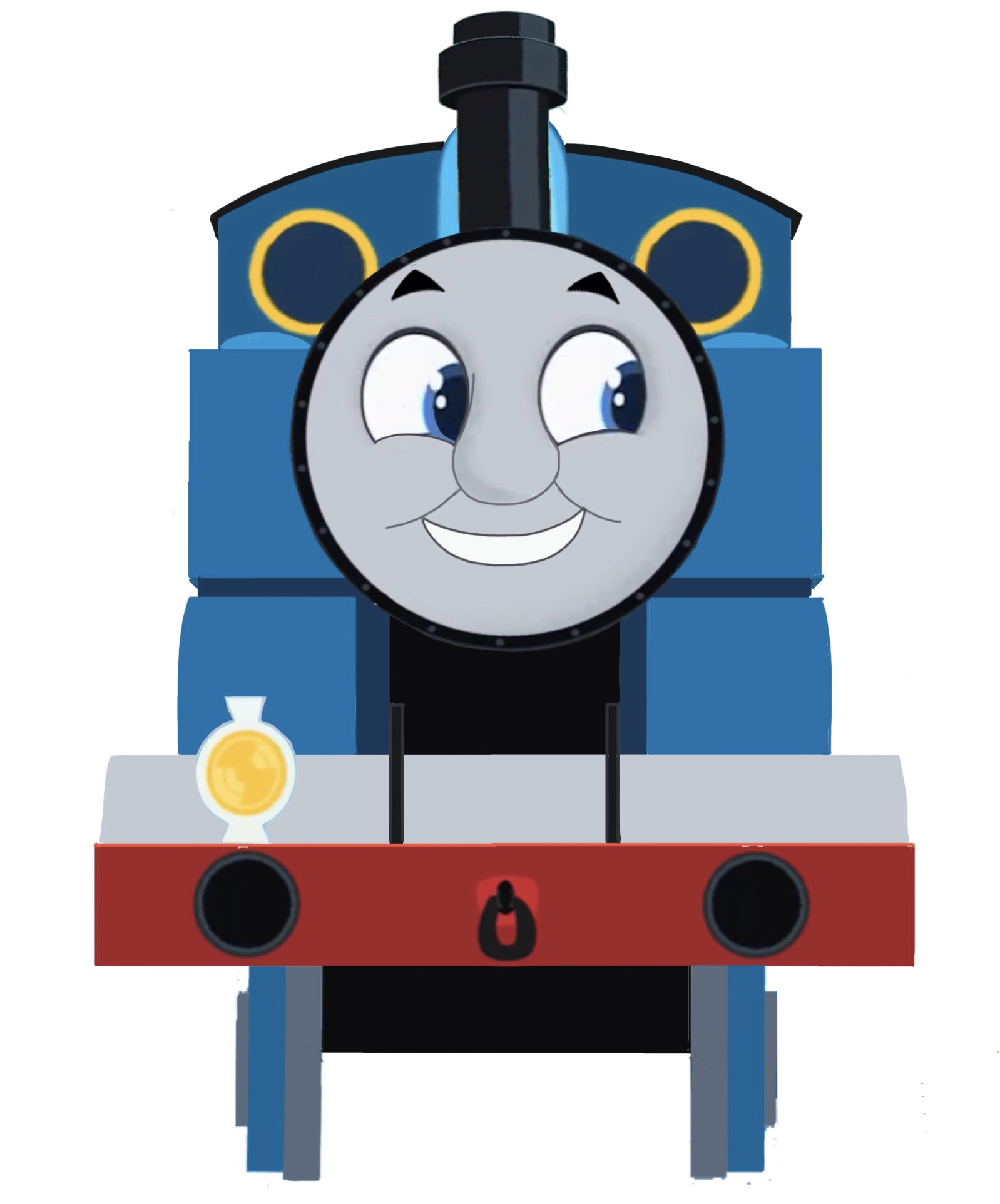 Thomas The Train Front View Drawing