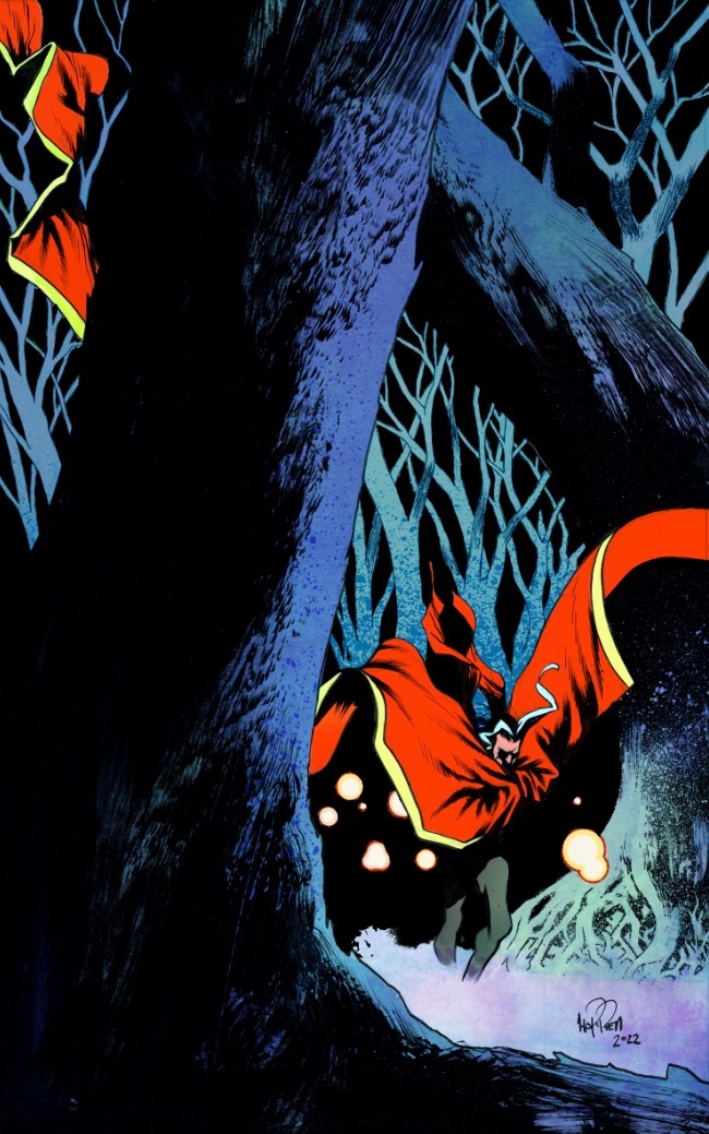 「A variant cover for Tradd Moore's unbeli」|James Harrenのイラスト