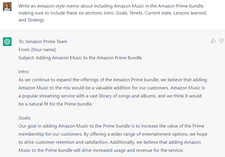 Jeff Bezos said: “There is no way to write a six-page narratively ...