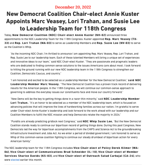 New Democrat Coalition (NDC) (@NewDemCoalition) / Twitter