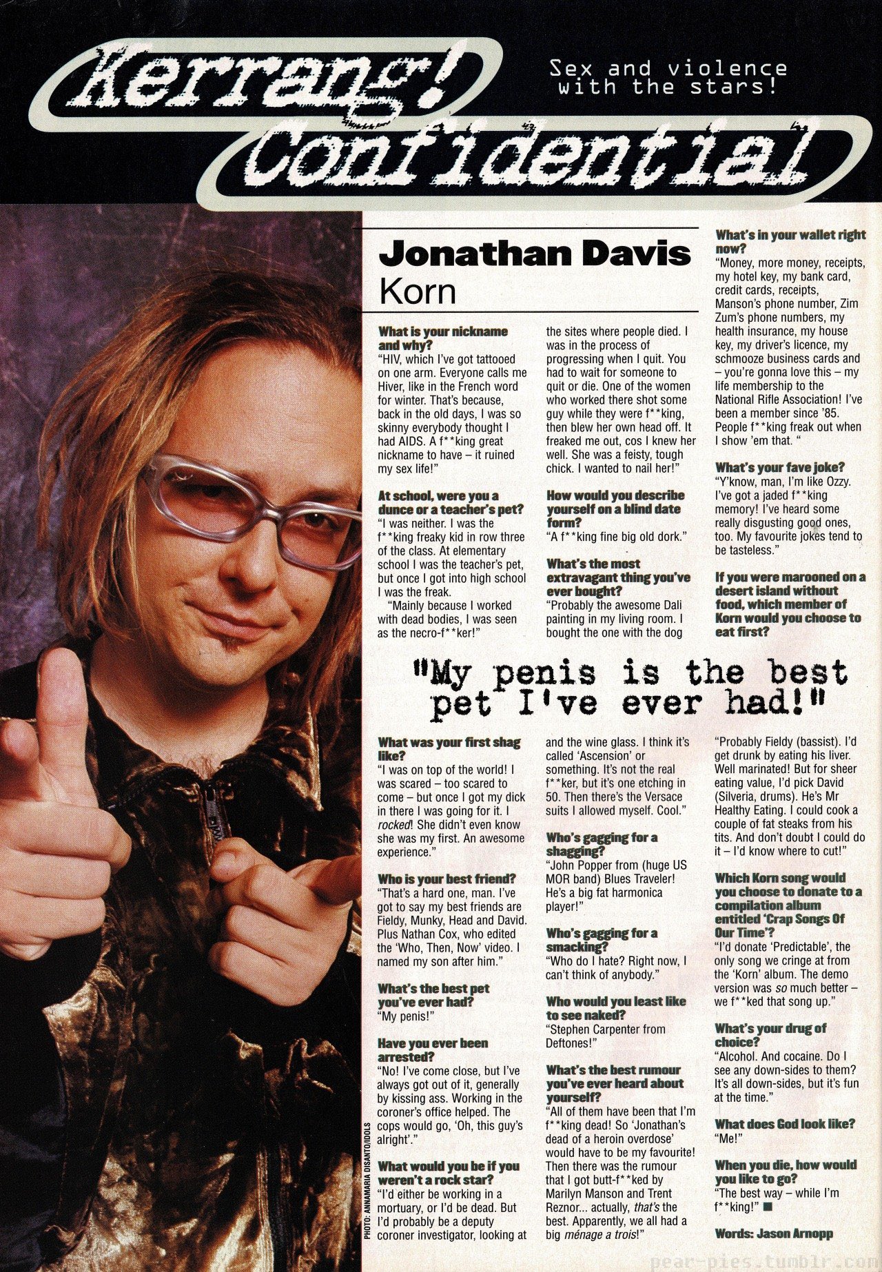 Jonathan Davis 1998