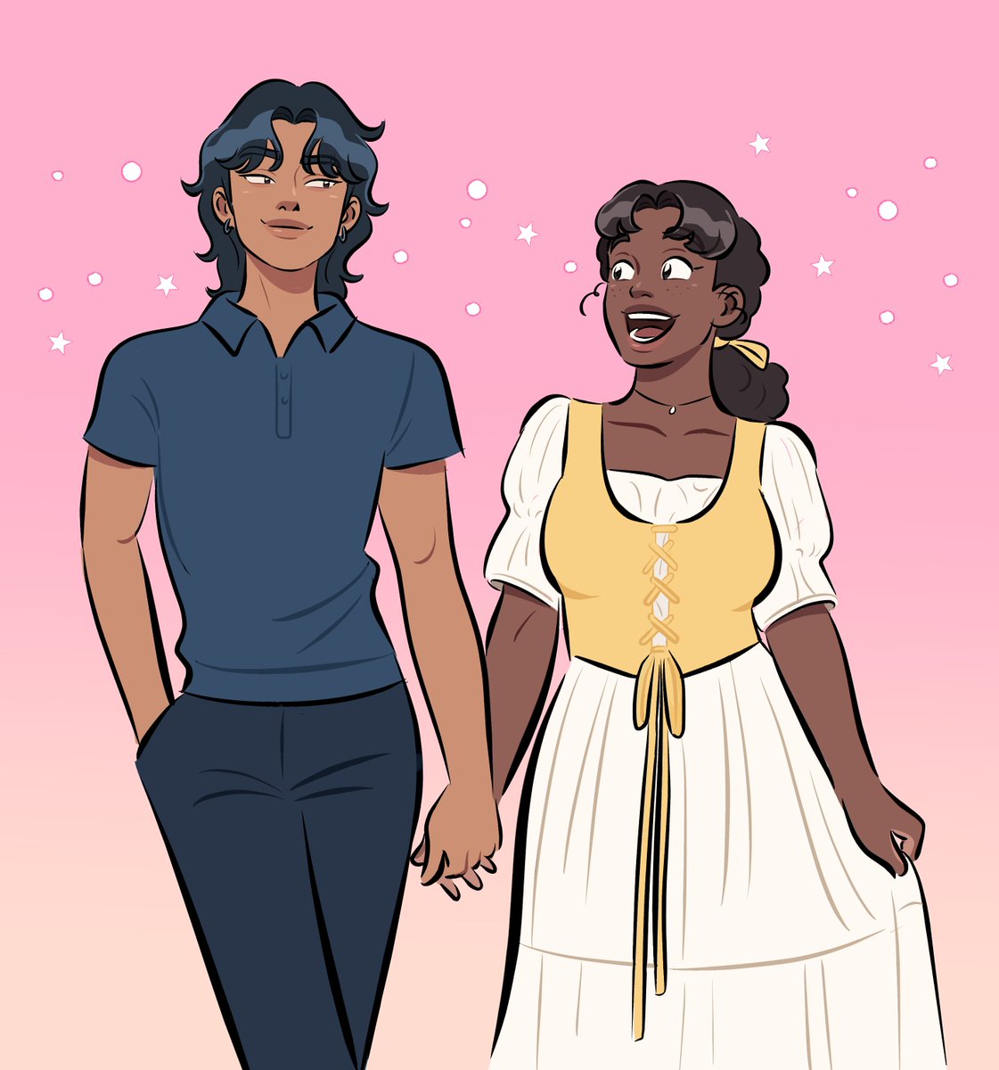 「More of my lesbian ocs, Luz and Riley 」| marsh (commissions open!)のイラスト