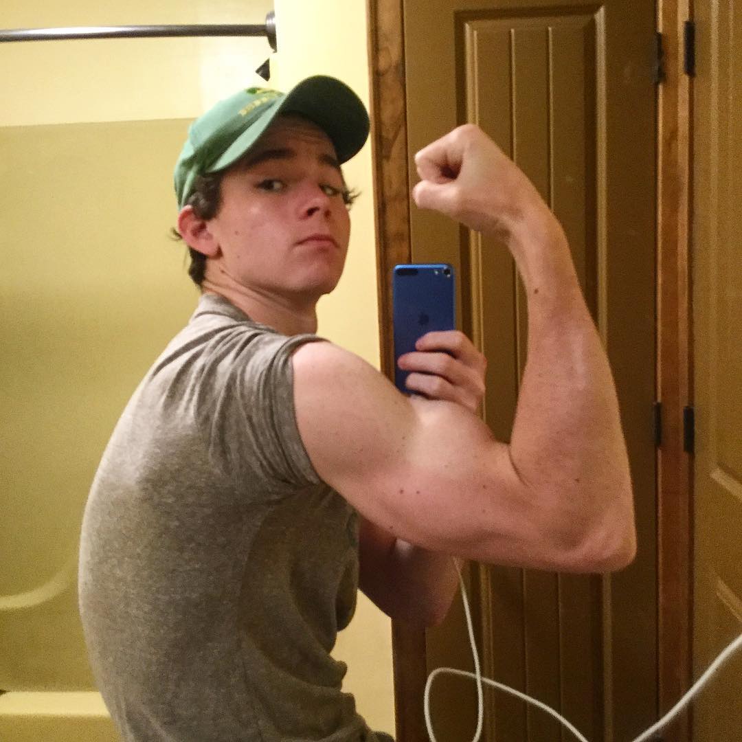 Bicep Flex Selfie