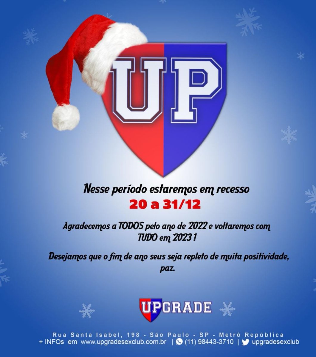 Upgrade Sex Club On Twitter Nos Do Upgradesxclub Entramos Em Recesso