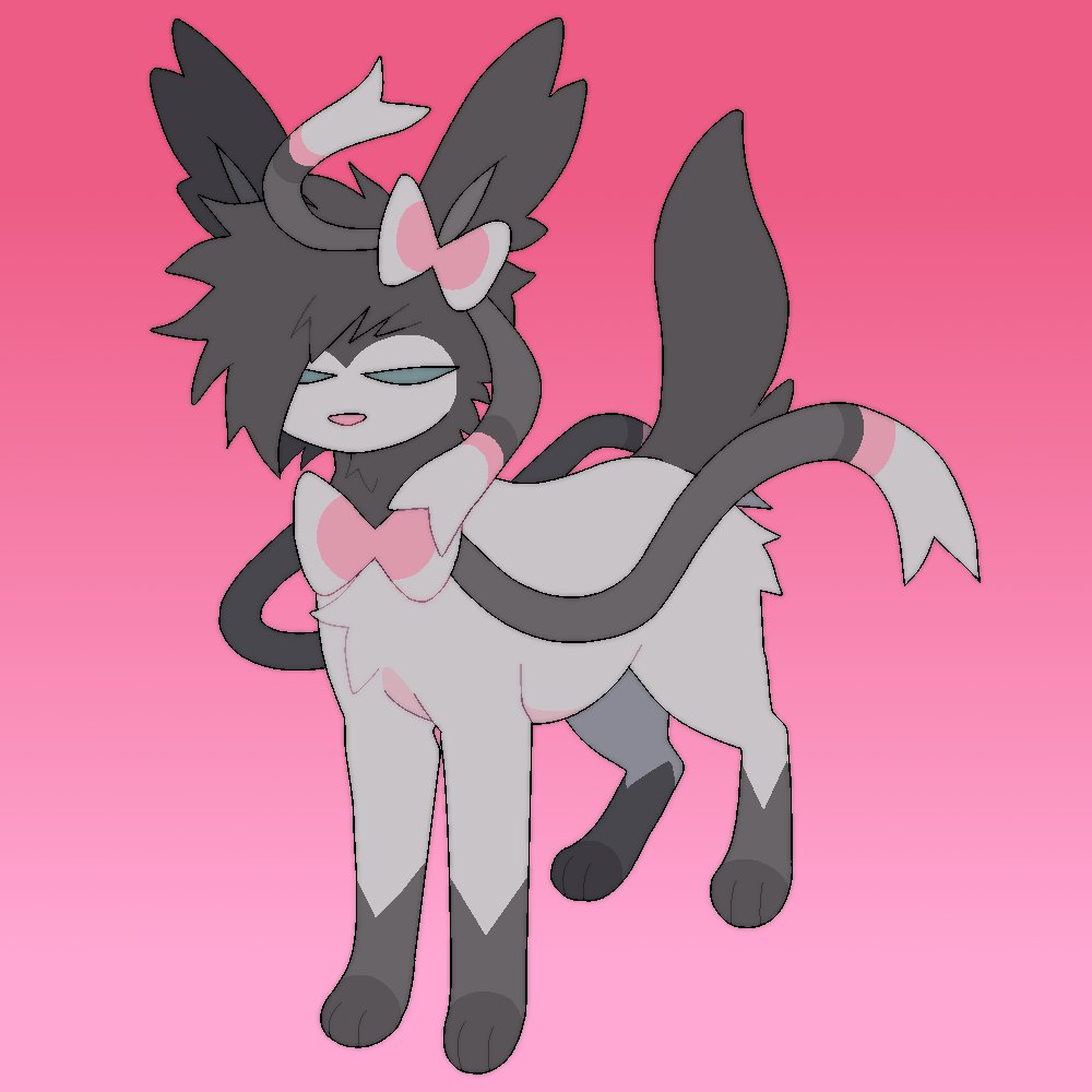🦌 JOEY 🦌 on Twitter: "Goth sylveon... AB is $40 RTs appreciated https://toyhou.se/19342312.offer ...