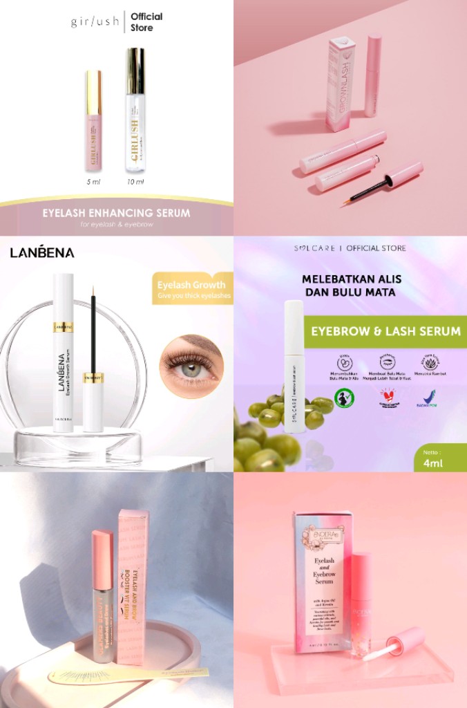 naka on Twitter: "RT @jajanteruusss: Eye Lash & Brow Serum Recommend *save dulu aja* 1. Lanbena ...