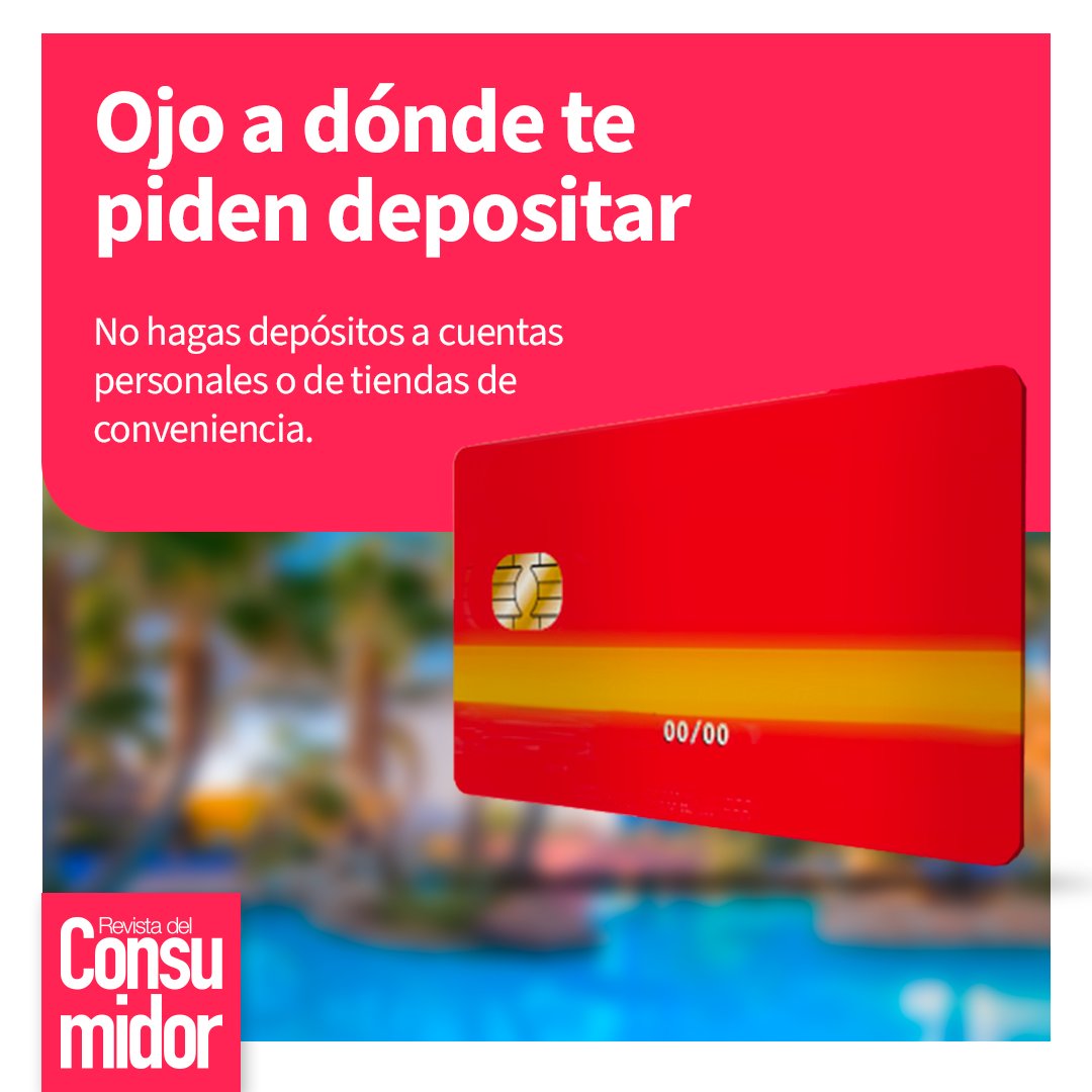 Revista Del Consumidor On Twitter ⚠️ En Estas Vacaciones Ten Mucho