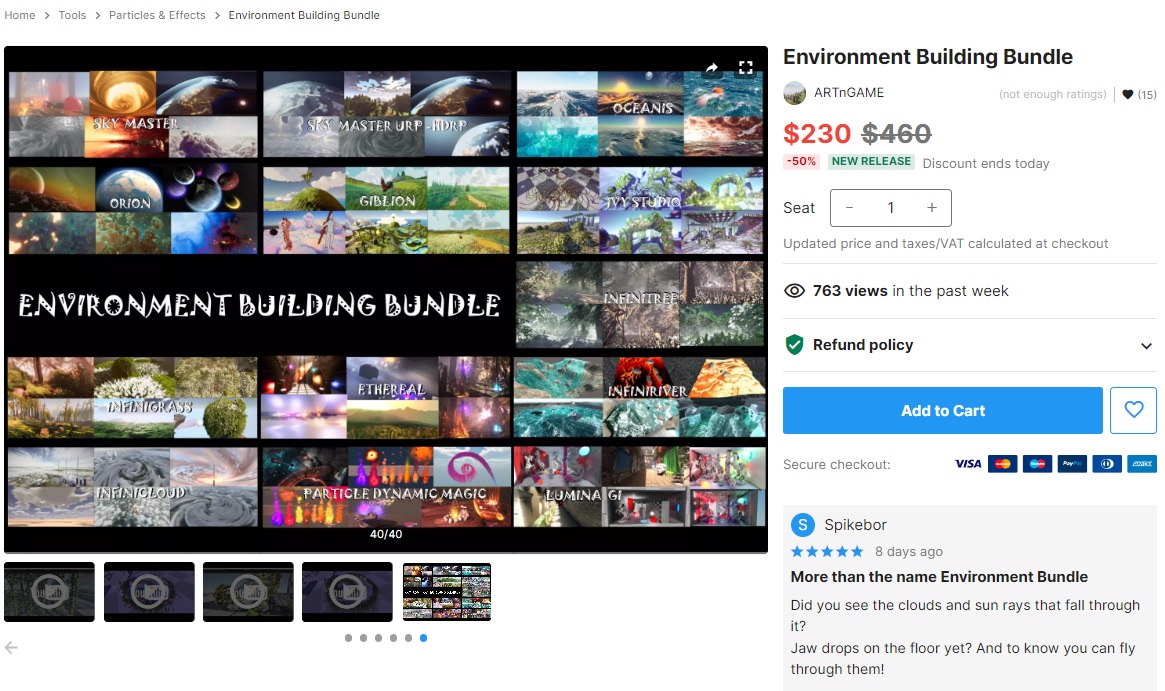 Nasos Artngame On Twitter Environment Building Bundle 50 Off At New Year Sale Assetstore