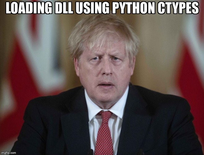 Meme Overflow On Twitter Loading Dll Using Python Ctypes Questions