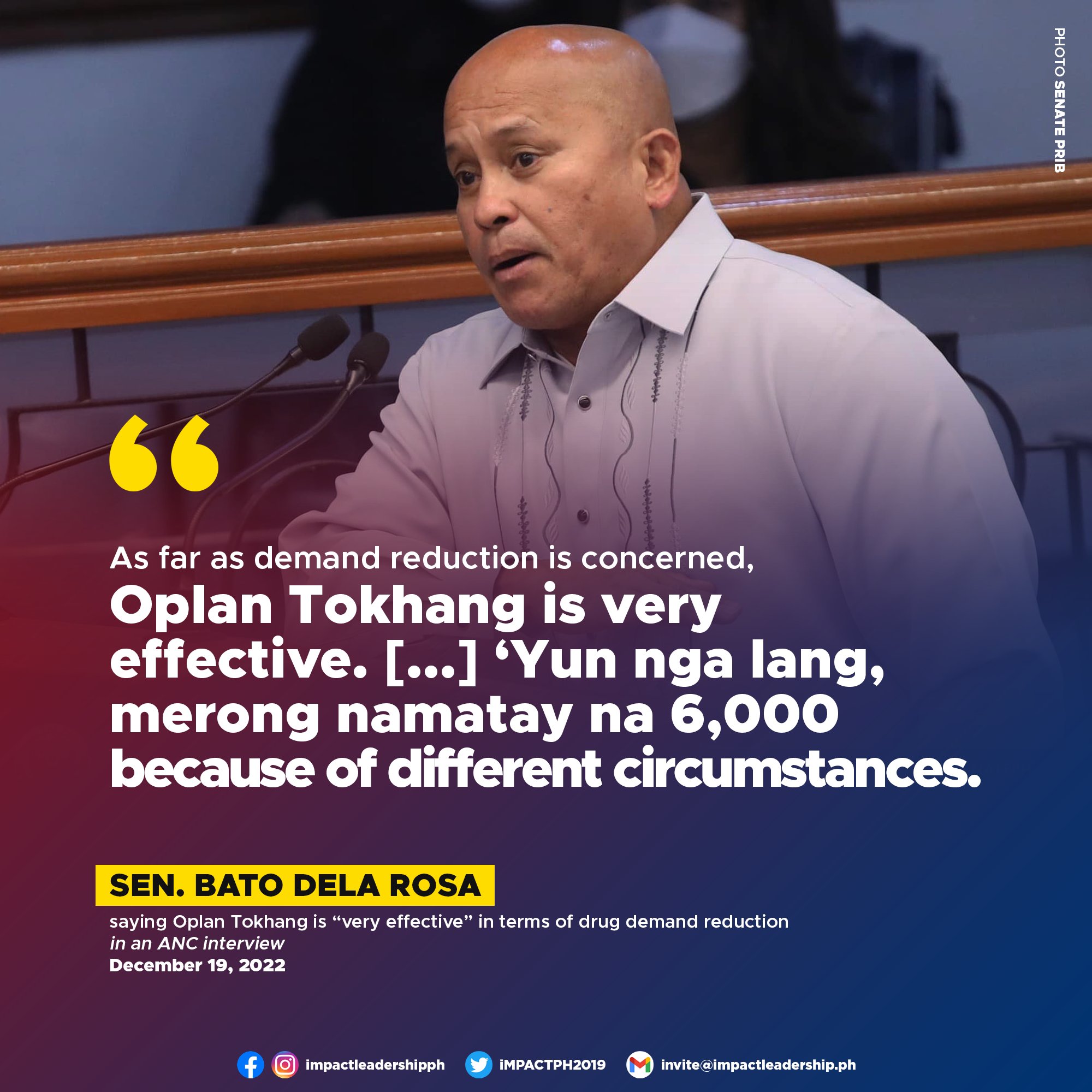 Bato Quotes IMPACT Leadership On X: "'MERON BA SIYANG PINATAY?'