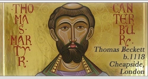 Mace on Twitter: "RT @FXMC1957: 21 December 1118. Thomas Becket was ...