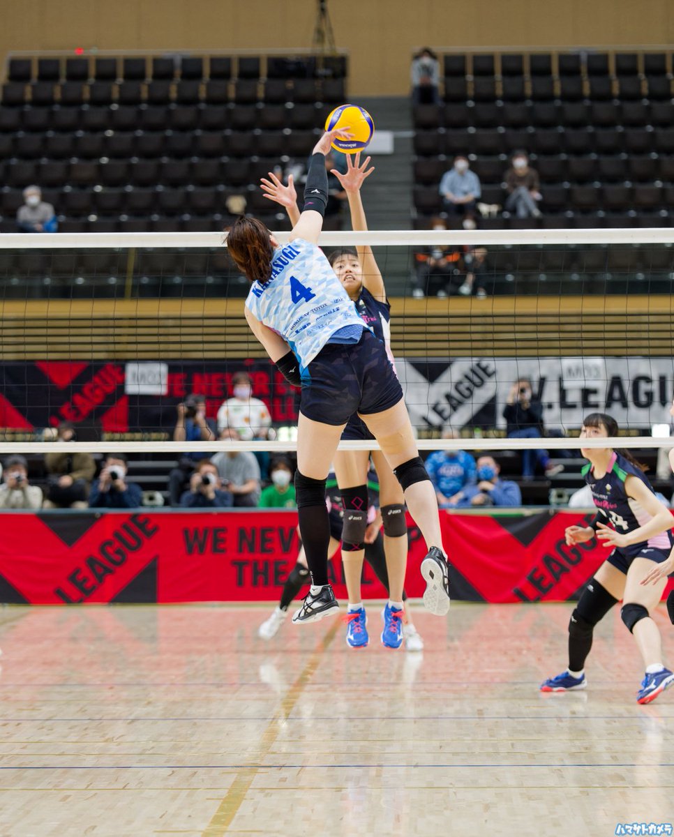 ハマサトカメラ on Twitter: "KUROBEアクアフェアリーズ🏐 金杉由香選手 Vチャレンジマッチ 4/9 四日市市総合体育館 #バレーボール #KUROBEアクアフェアリーズ ...