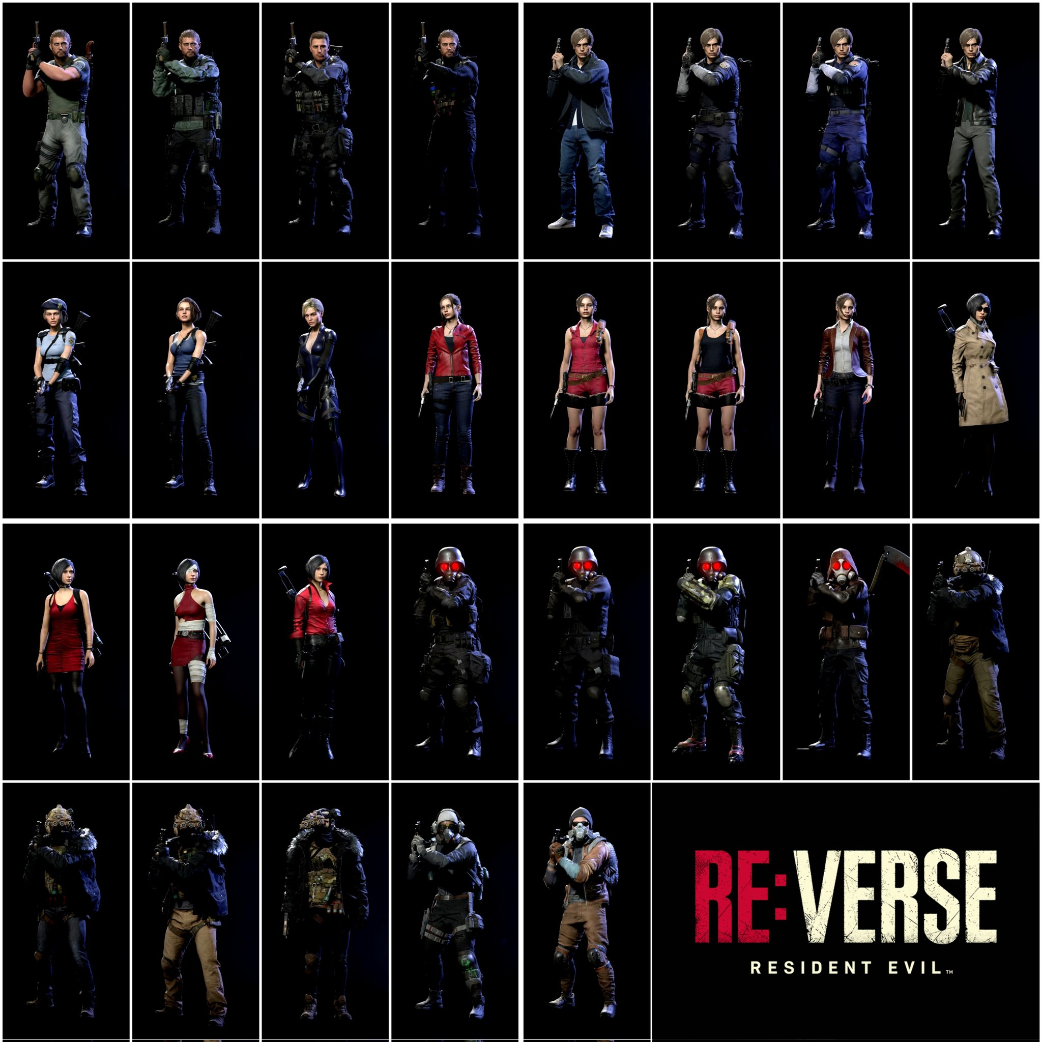 Resident Evil Umbrella Characters