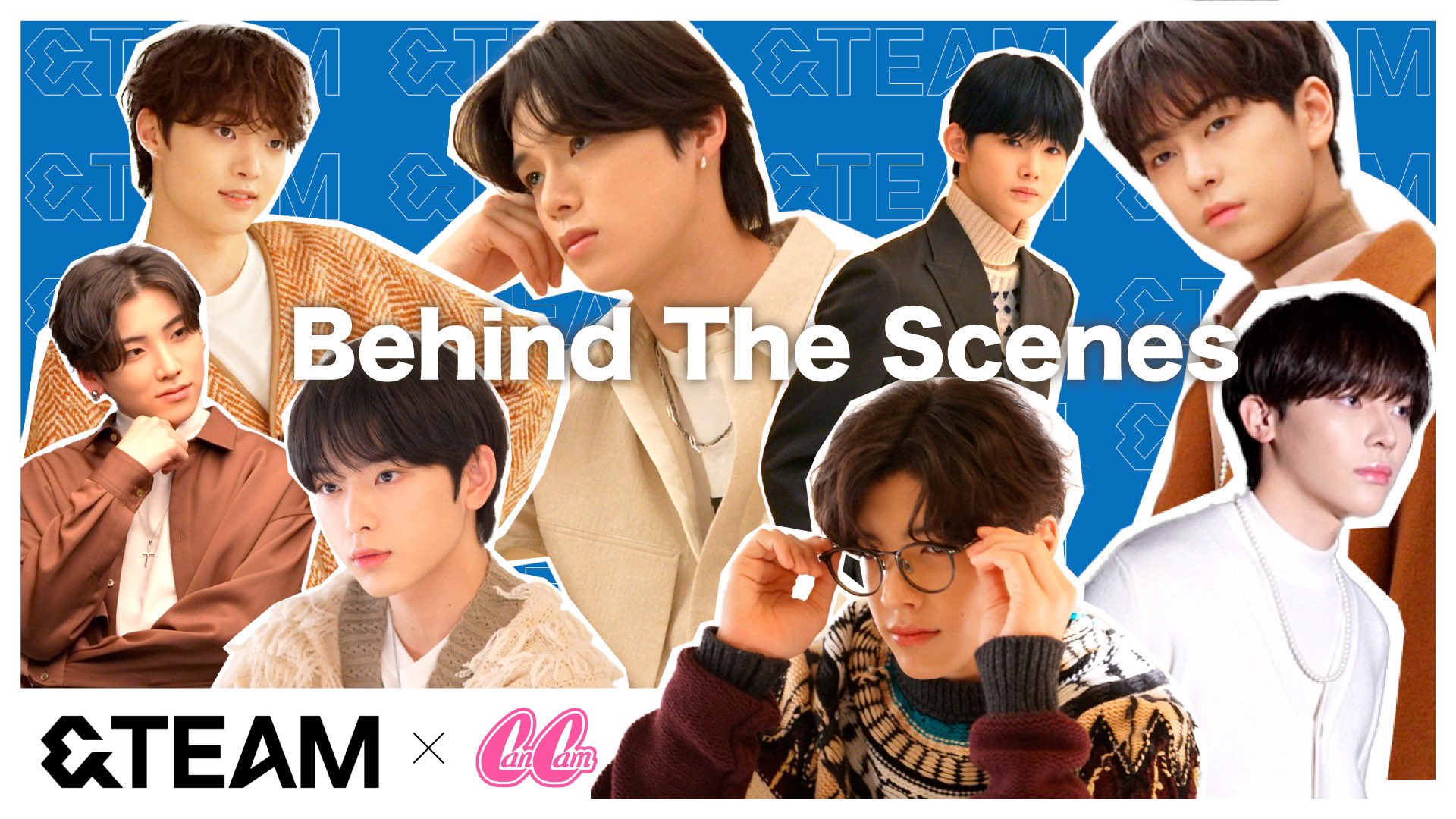 CanCam on Twitter: "たくさんの反響をいただいている本日発売のCanCam2月号🙏💗特別版表紙に登場してくださった&TEAMの皆さんの撮影舞台裏を公開しました🎥 デビュー直前 ...