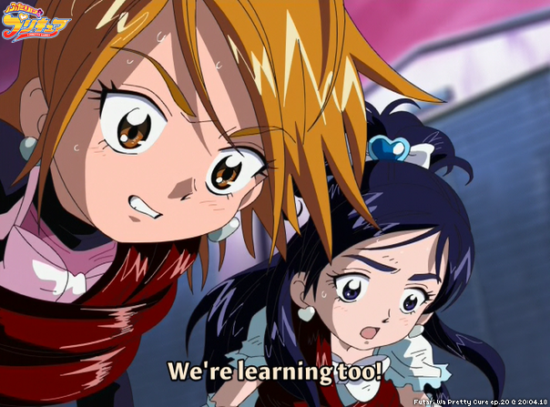 PreCure screenshots on Twitter: "Futari Wa Pretty Cure ep.20 @ 20:04.18 "We're learning too!" # ...