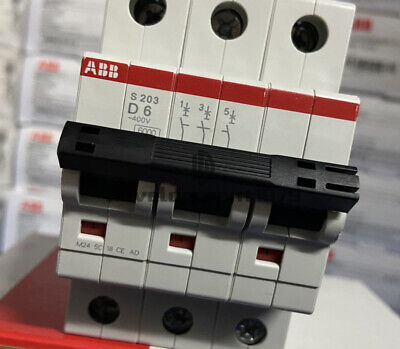 Circuit Breakers and Disconnectors on Twitter: "1PCS Neu ABB S203-D6 Schutzschalter https://ebay ...