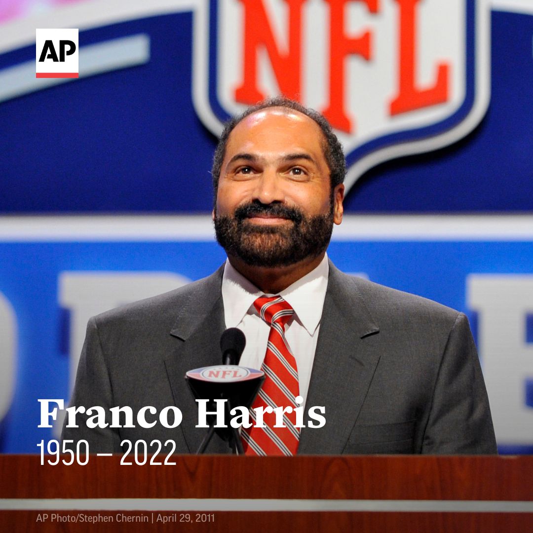 Franco Harris, the Hall of Fame running back whose heads-up thinking ...