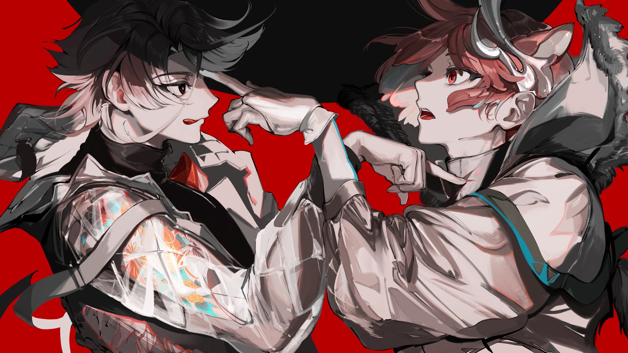 きと on Twitter: "アイデンティティ - Kanaria / ライラ × ヒトリ (cover) イラストを担当しました https://t.co/Uv3WQyVDqc https ...