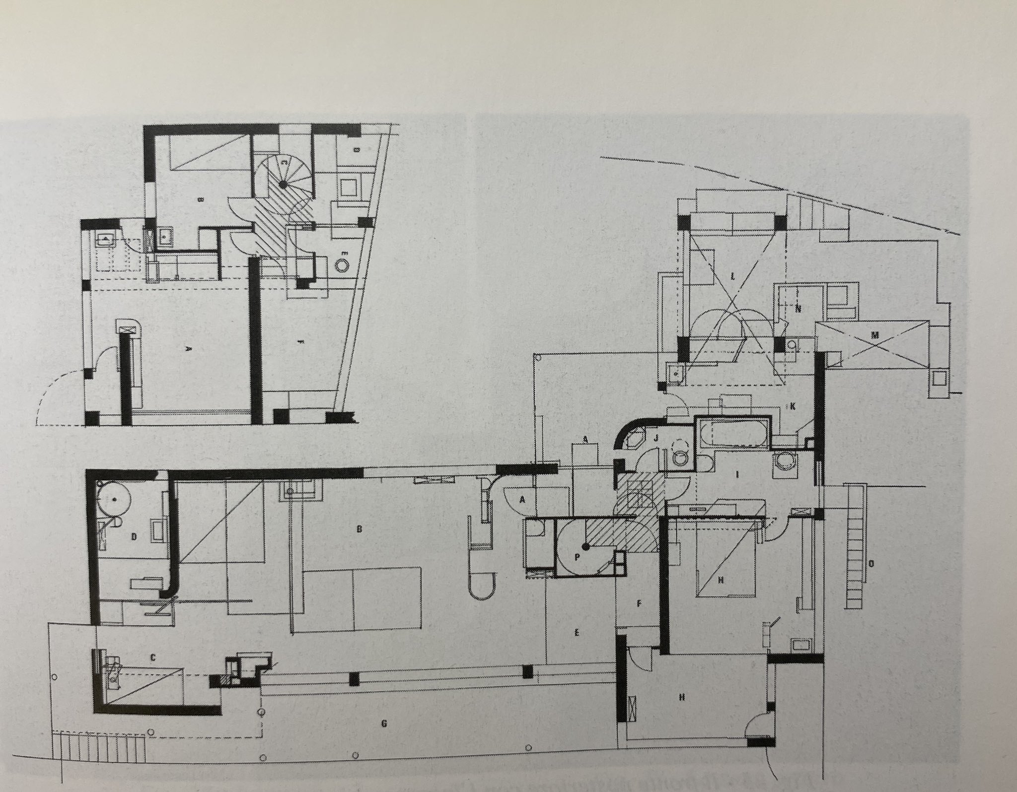 Eileen Gray E1027 Floor Plan
