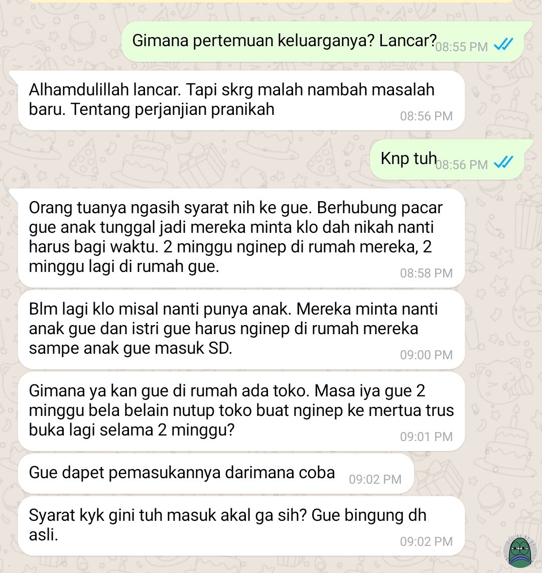 Tanyarl ㅡ 🚫 Rep OOT/JUALAN/LINK AFF on Twitter: "💚 wdyt gais? Ini cerita sepupu gue yg mau ...