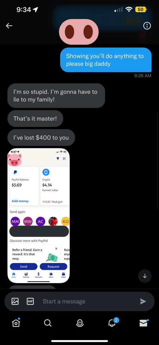 MuscleGod Carter💪🏾🔥 on Twitter: "Wrecked its little sloppy wet hole🐷💦"