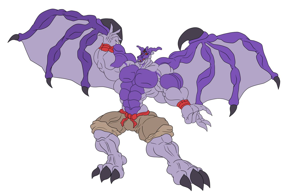 Cy 🔞 on Twitter: "I never did upload this image of my buff dragon lad Raijibu~"