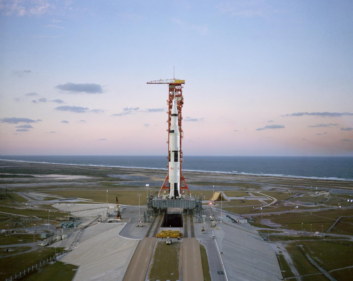 Apollo 8 launched from @NASAKennedy's famed Launch Pad 39A. This was ...