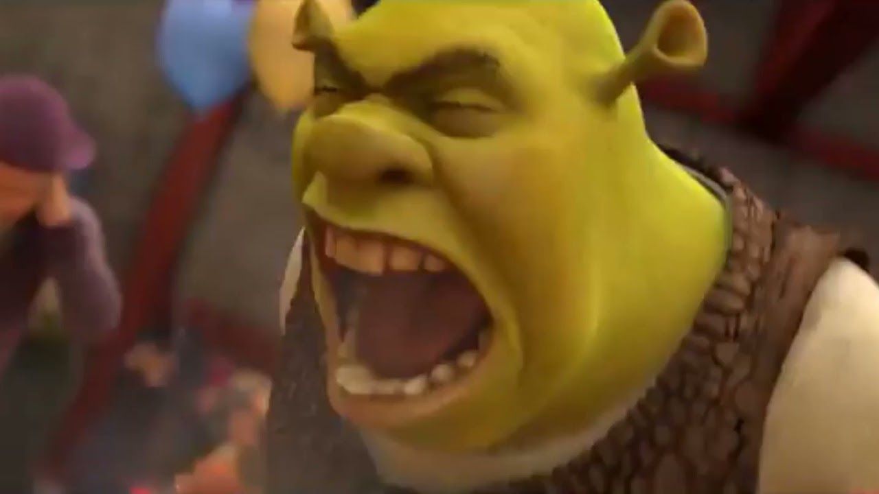 Shrek Screaming