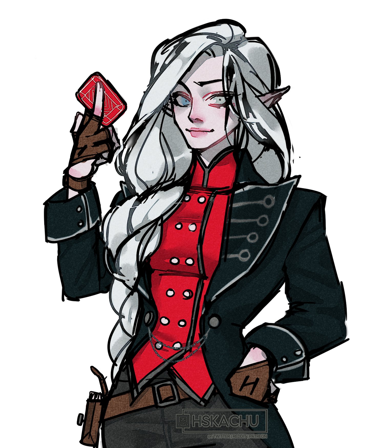 alice 恩 on Twitter: "a bit of a trickster (moon elf!) #dndart #DnDcharacter #dnd5e https://t.co ...