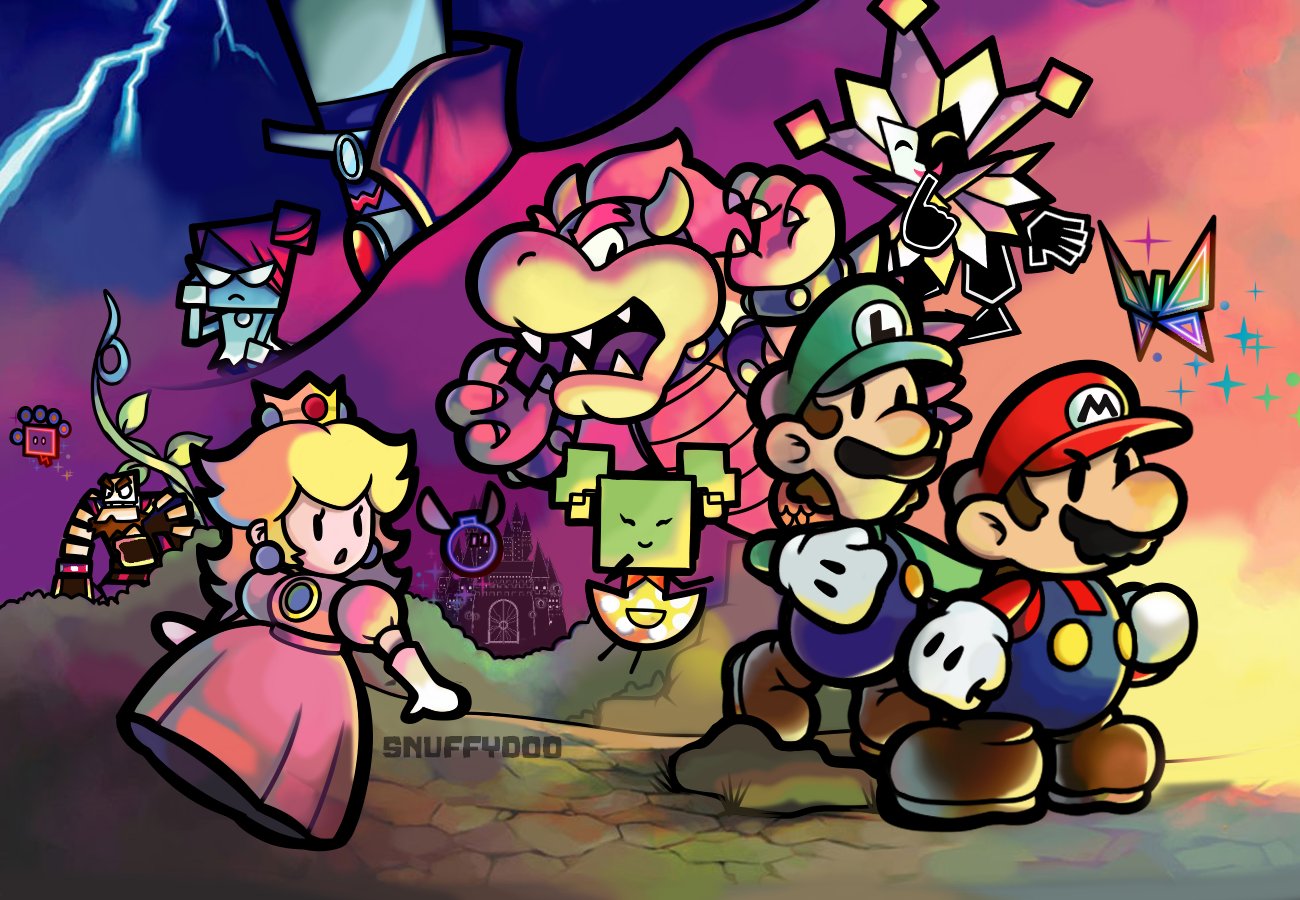 Super Paper Mario Characters List