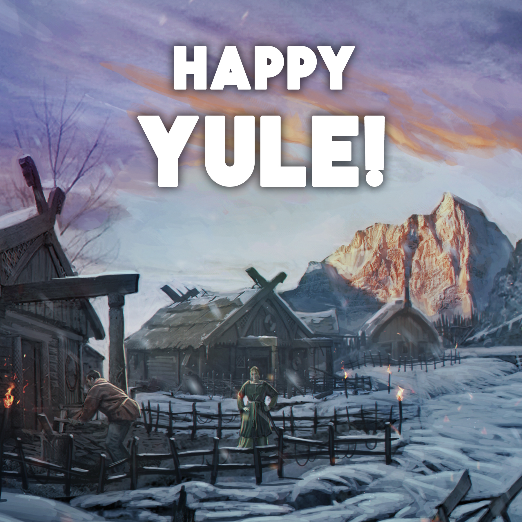 Happy Yule Norse Historic Heathen Yule