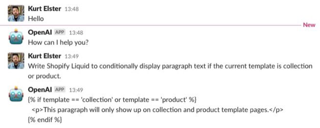 Kurt Elster on Twitter: "Zapier can add ChatGPT as a helpful bot in Slack. The settings are ...