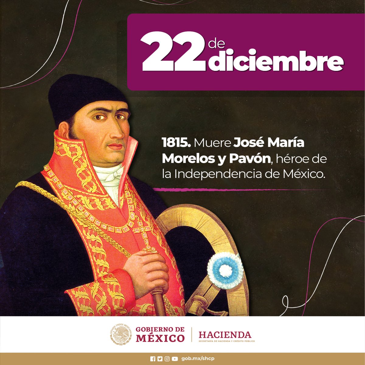 Un día como hoy, de 1815, José María Morelos y Pavón es fusilado en ...