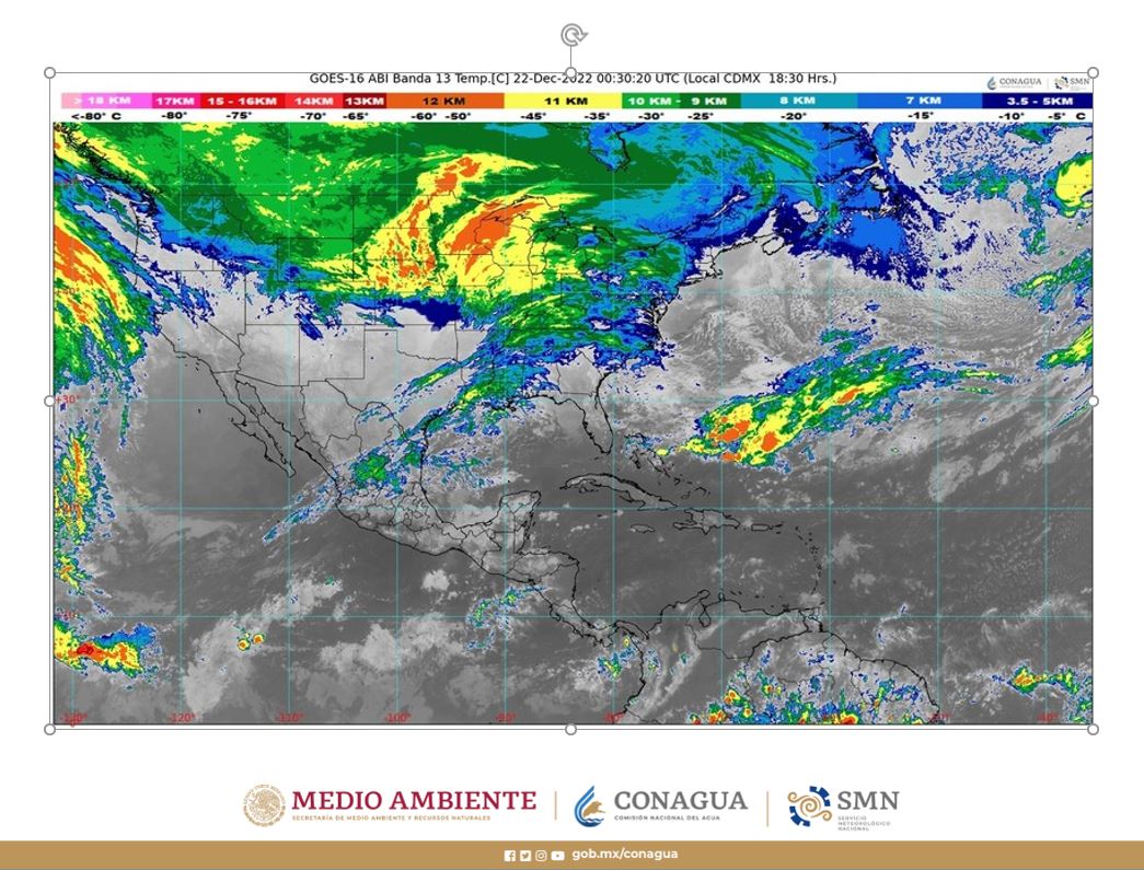 Conagua On Twitter Durante Las Próximas Horas Se Prevén Lluvias
