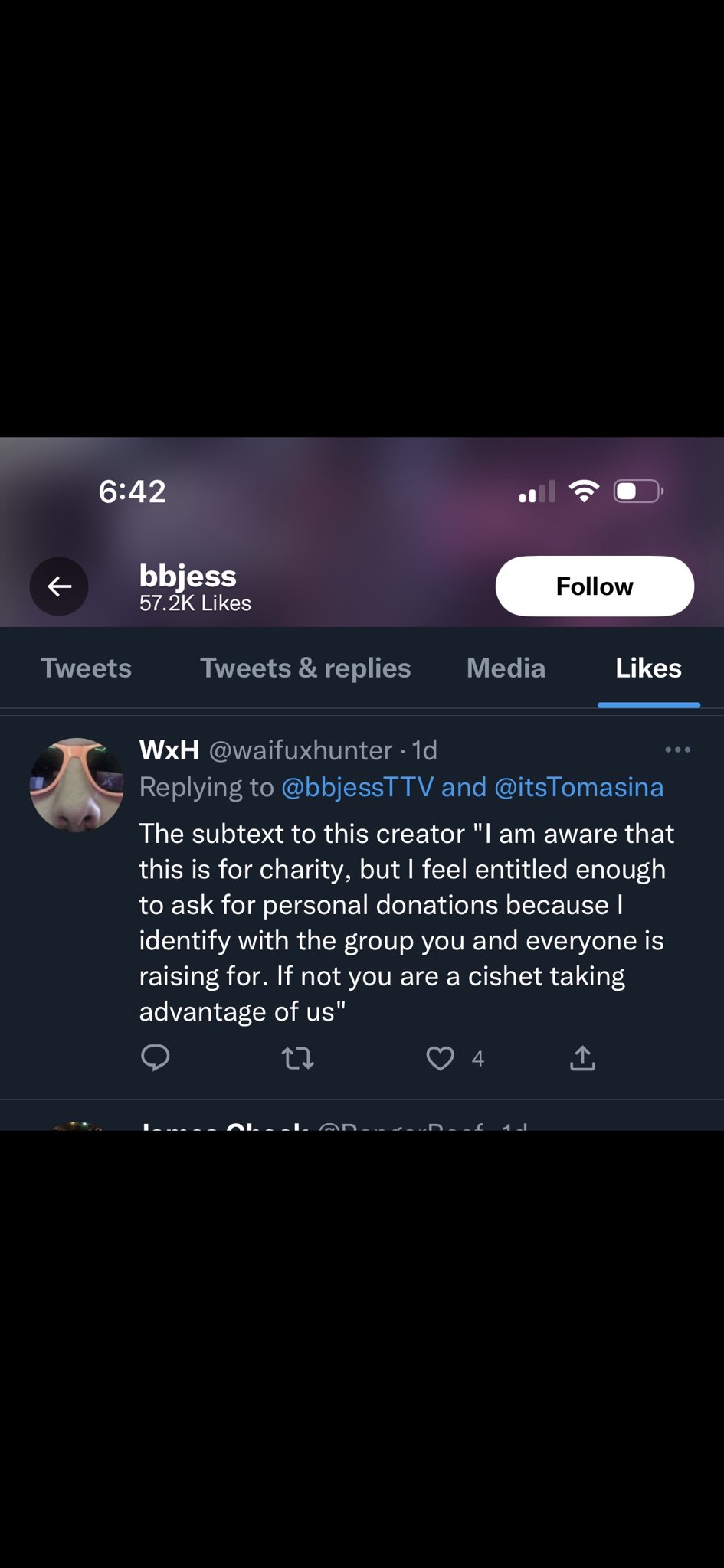 Vyne H. 🐰 BunTuber | 18+ on Twitter: "Jess liking tweets taking the true message out of context ...