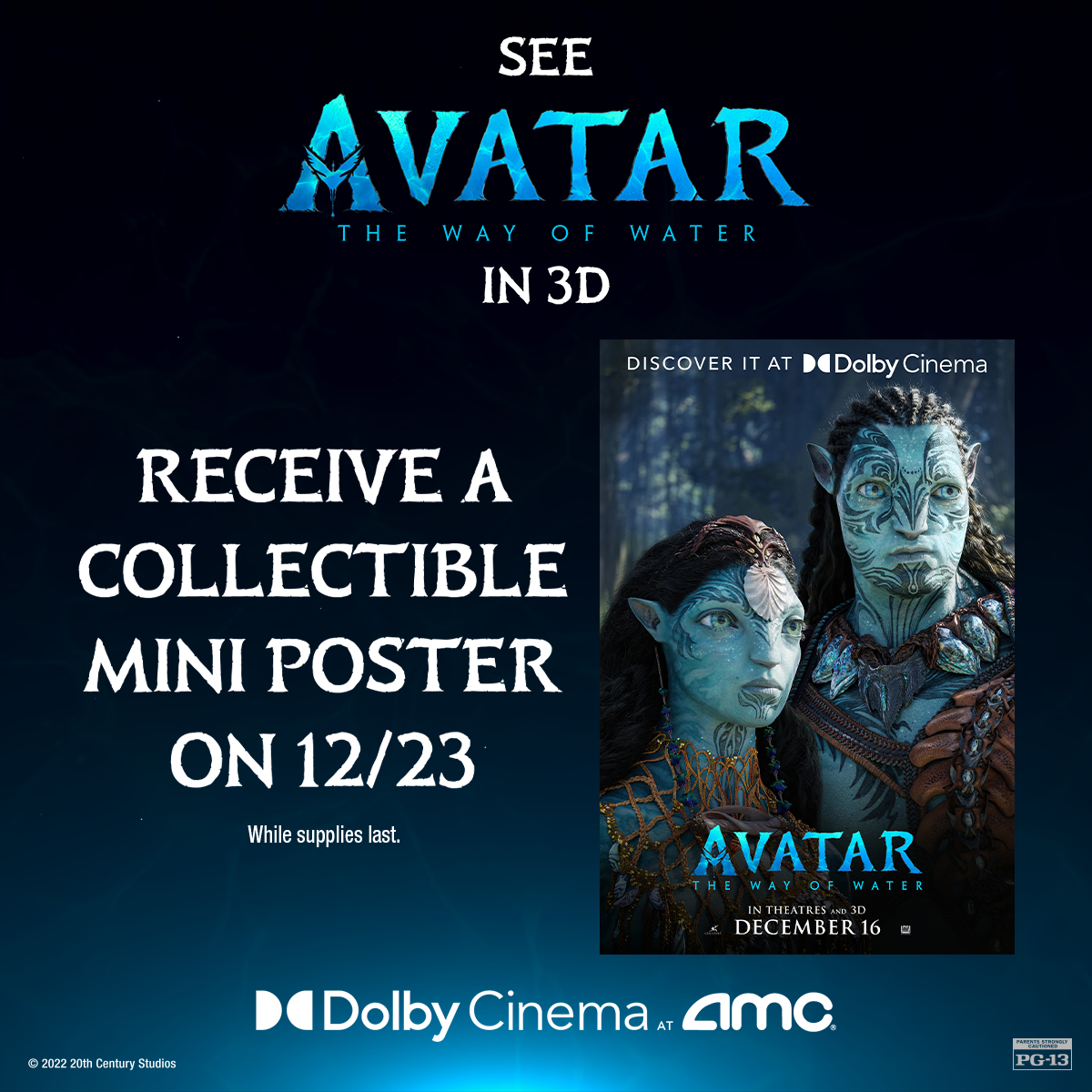 Avatar 3d Poster