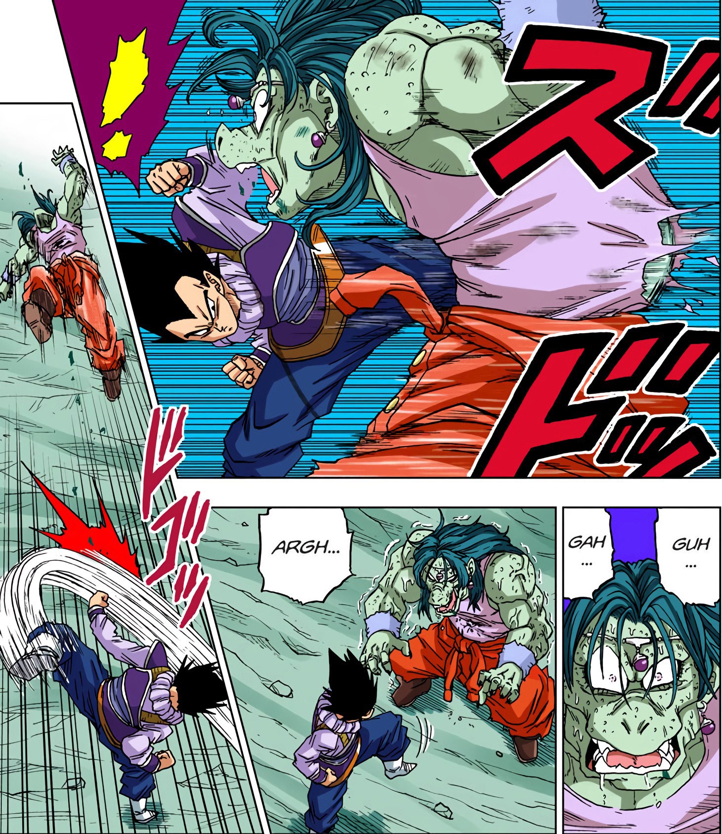 Vegeta fans Club on Twitter: "Vegeta vs Yuzun! 🥊 So far, this is Vegeta's last victory in the ...