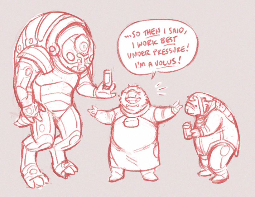 Mass Effect Volus Unmasked