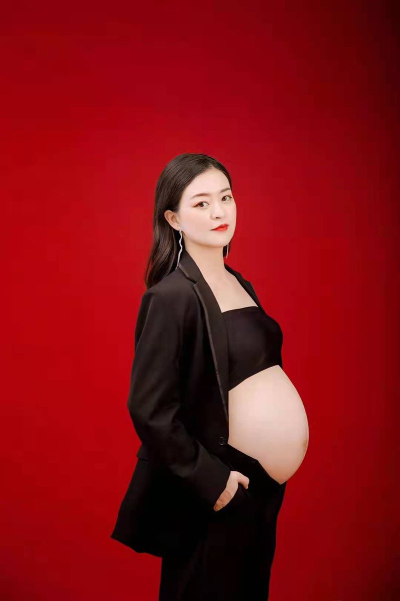 性感孕妇分享 On Twitter 网友投稿,自家老婆