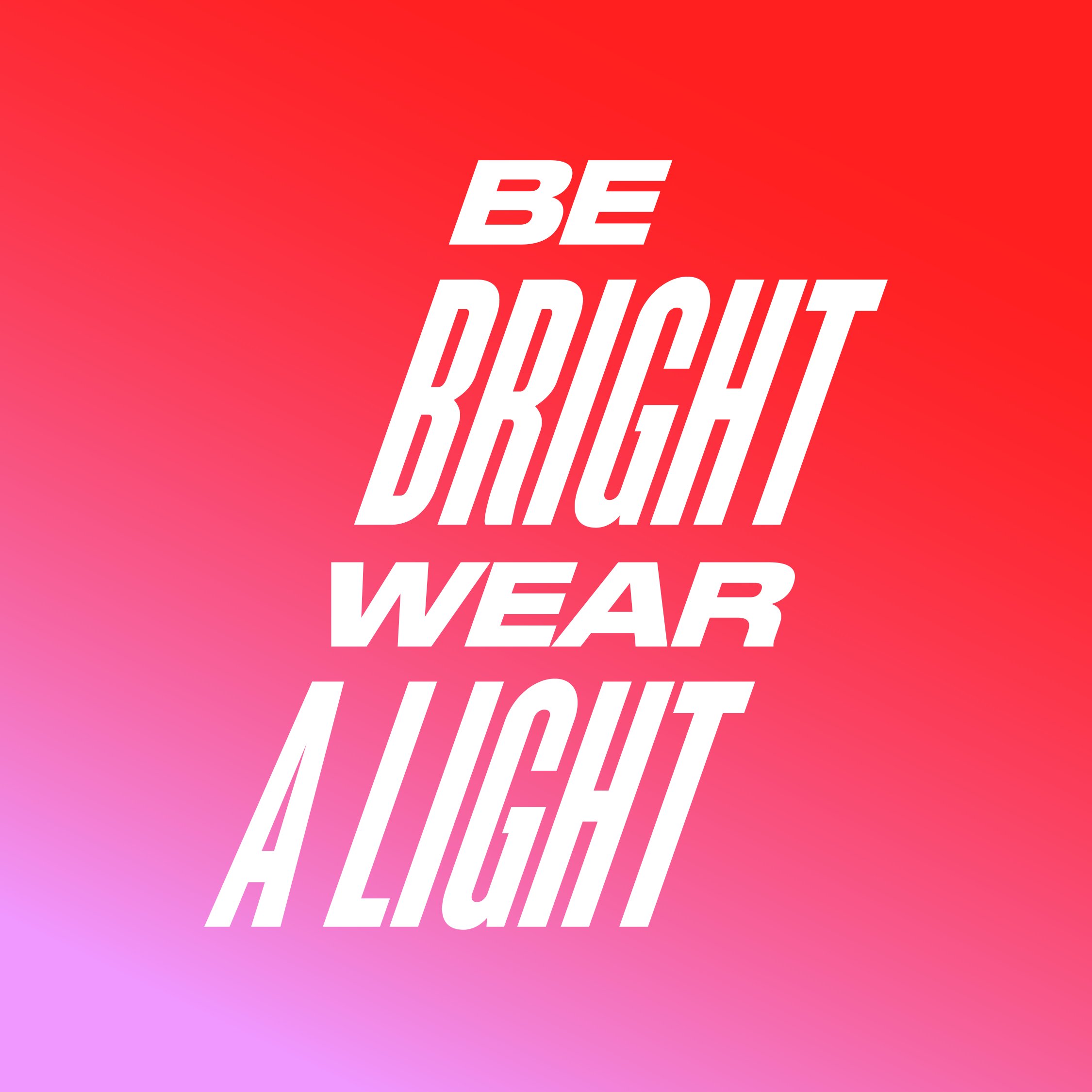 Be Bright Wear A Light (@brightwearlight) / Twitter