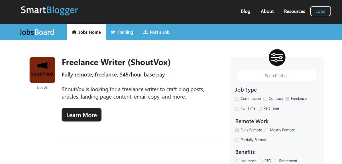 Buat kamu yang punya skill nulis, dan butuh kerjaan freelance buat dapet cuan tambahan, coba cek ...