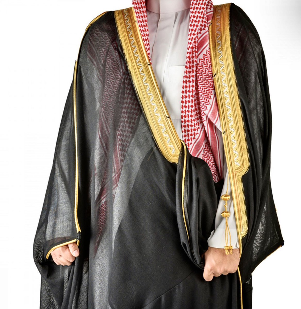 The bisht is a men’s cloak worn over a thobe — or ankle-length tunic ...