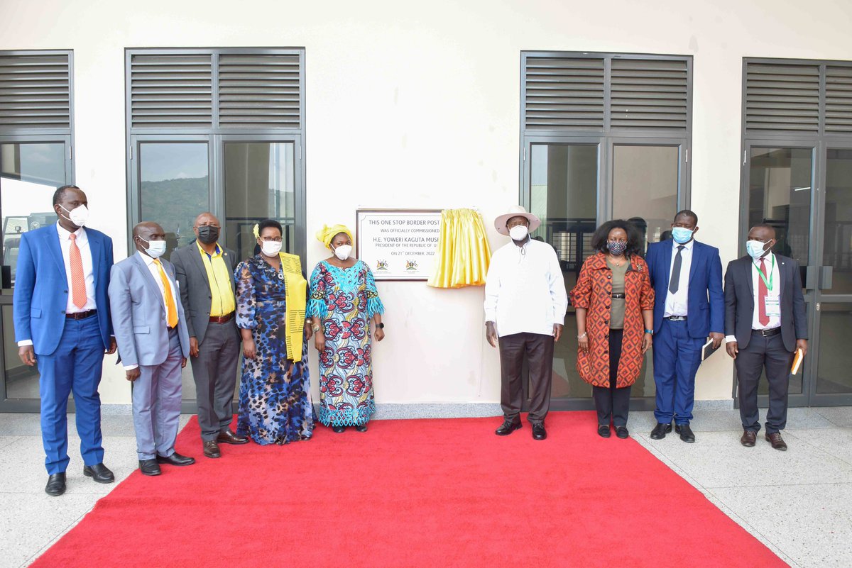 I commissioned the Mpondwe One Stop Border Post and the Mpondwe ...